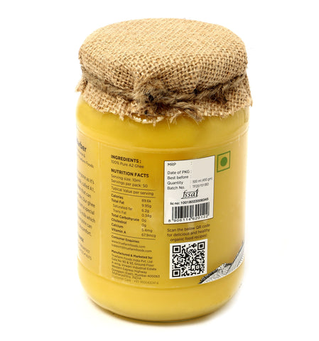 Truefarm Foods Certified A2 Ghee